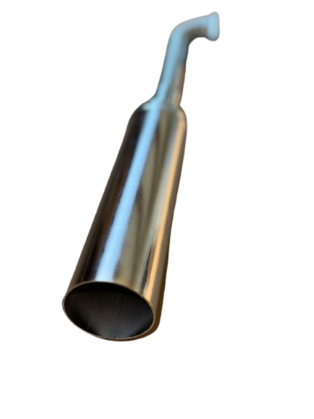 Baby Megaphone and header pipe for 79cc HF Predator engine. | GruBee Inc