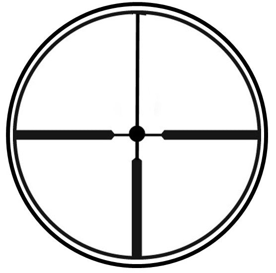 Baby Redfield Replacement > WP-1A 3/4" WolfPup 4X Duplex Dot > Scope o ...