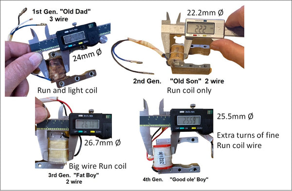 2nd Generation 2 wire magneto we call the "Old Son" | GruBee Inc